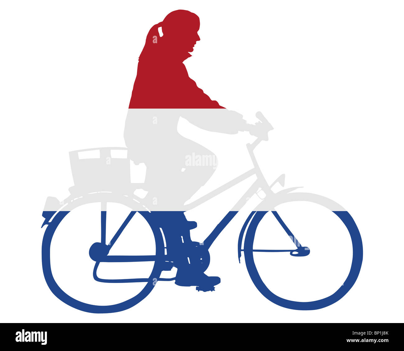 Bike sign netherlands Cut Out Stock Images & Pictures - Alamy