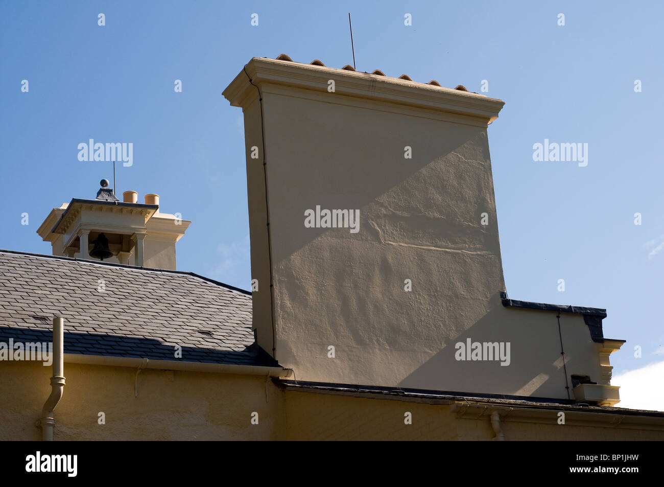 Chimney with slate hi-res stock photography and images - Alamy
