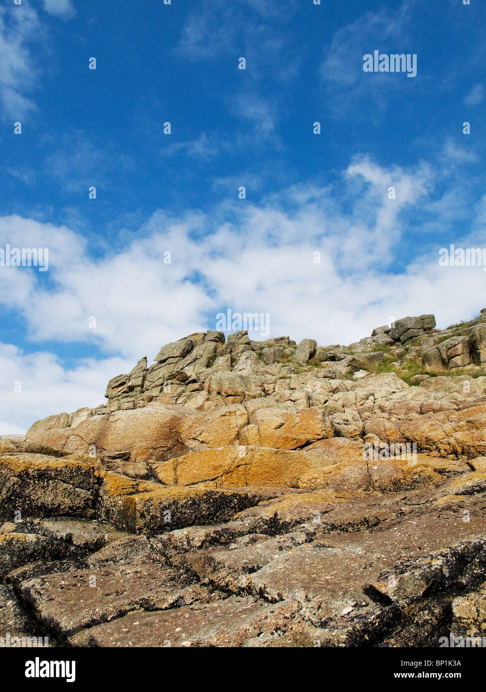 The granite rock of the South West Cornish coast. Photo by Gordon ...