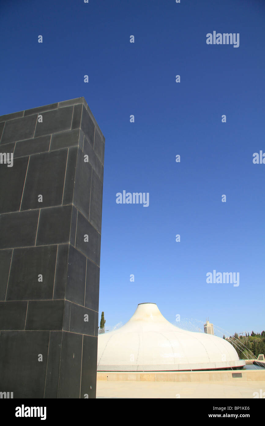 Israel, Jerusalem, the Shrine of the Book at the Israel Museum, focuses ...