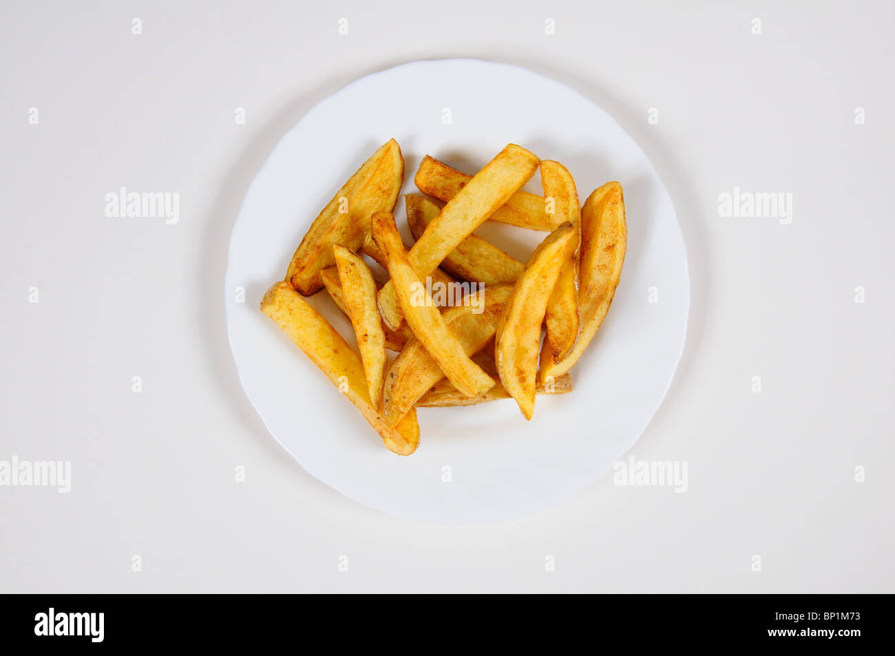 Chips (Fries), Mijas Costa, Costa del Sol, Malaga Province, Andalucia ...
