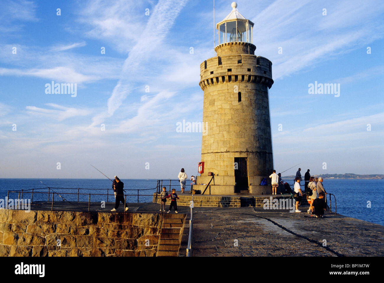 Guernsey, St Peter Port, lighthouse Stock Photo - Alamy