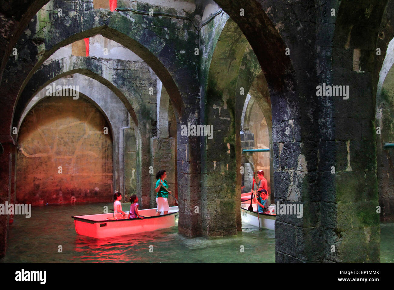Israel, Shephelah, the Pool of the Arches in Ramla, built in 789 AD ...