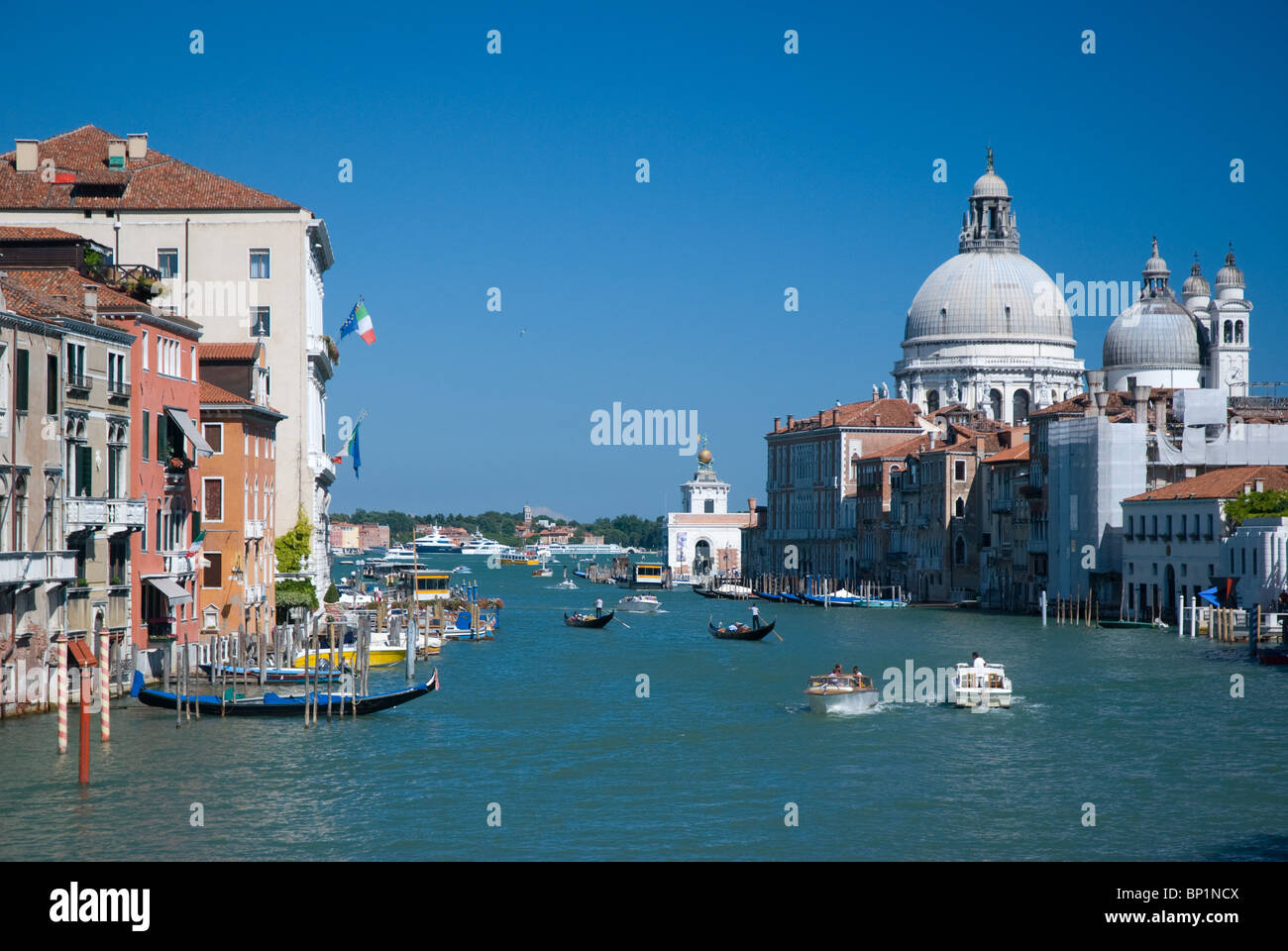 Grand canal and Santa Maria della Salute, Venice, Italy Stock Photo - Alamy
