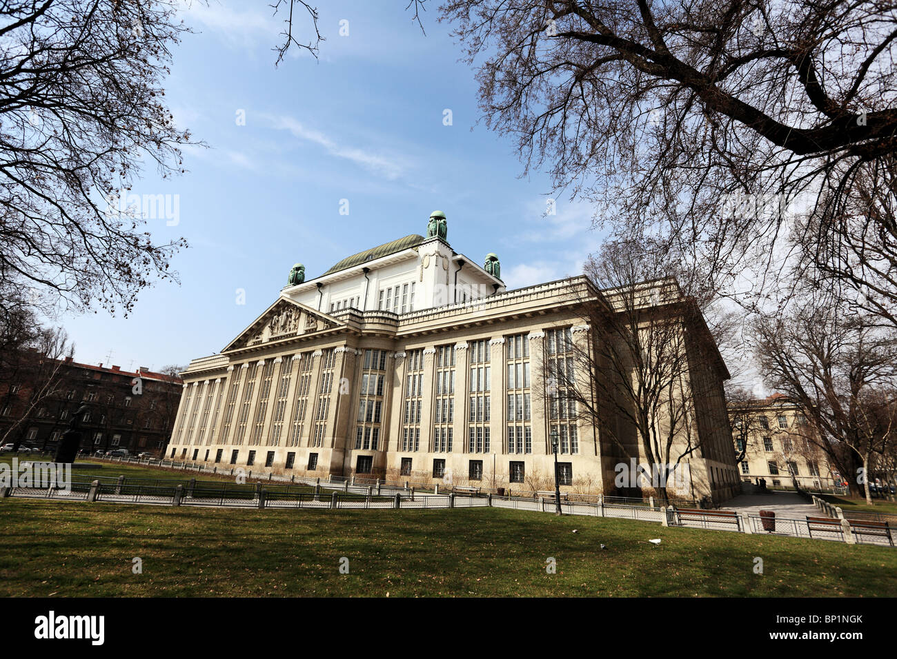Croatian State Archive building in Zagreb Stock Photo - Alamy