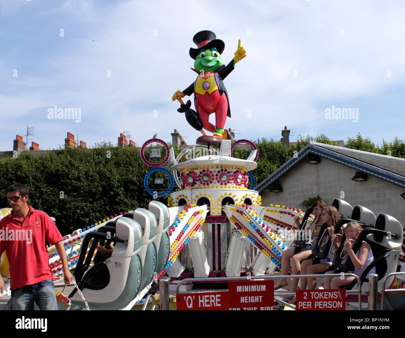 Funfair at Weymouth Dorset Stock Photo - Alamy