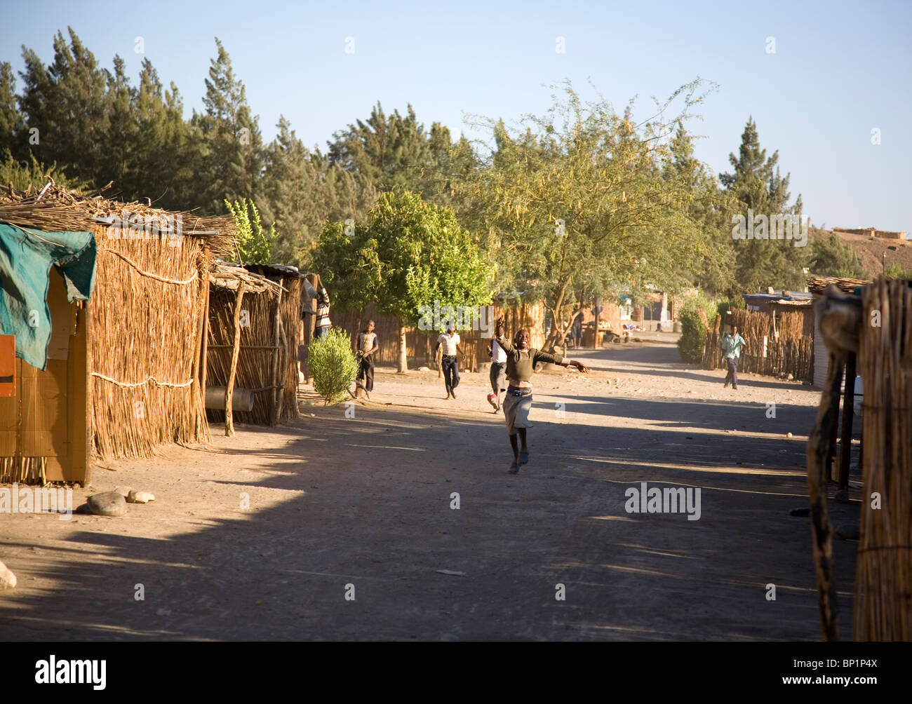 Aussenkehr Village - children - Southern Namibia Stock Photo - Alamy