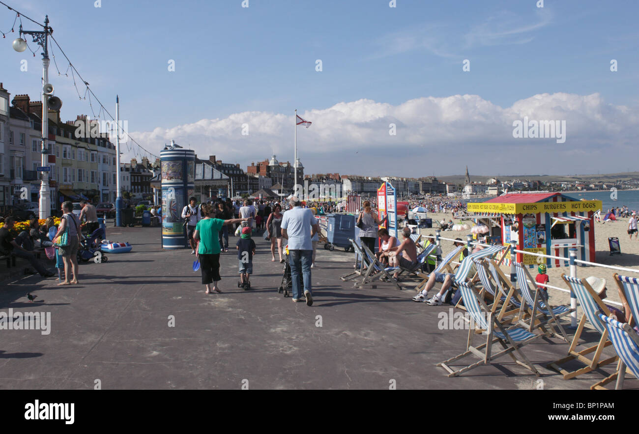 Seafront promenade weymouth hi-res stock photography and images - Alamy