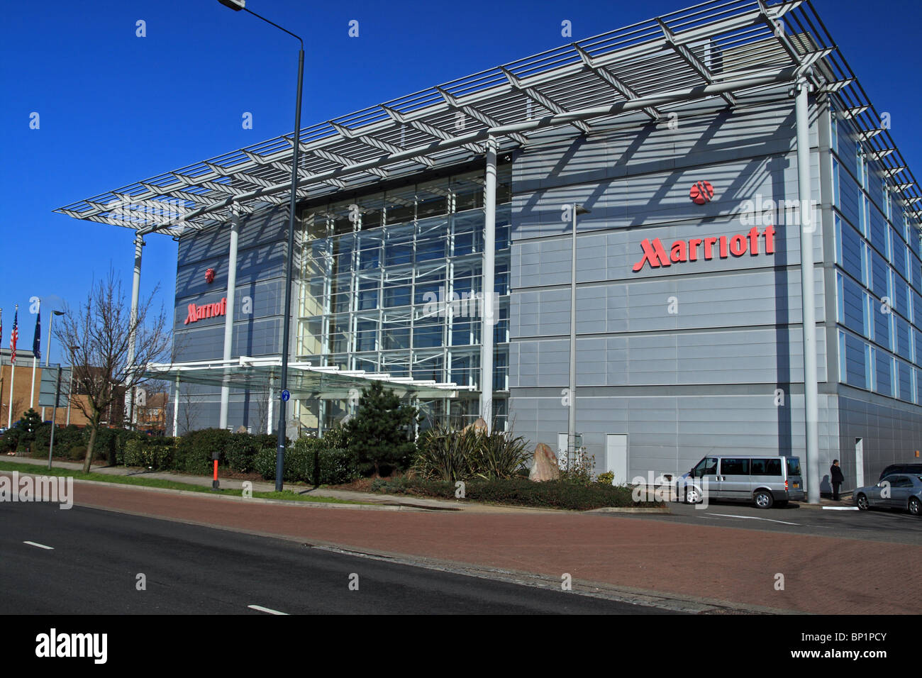 Marriott Hotel, Heathrow, London, England Stock Photo - Alamy