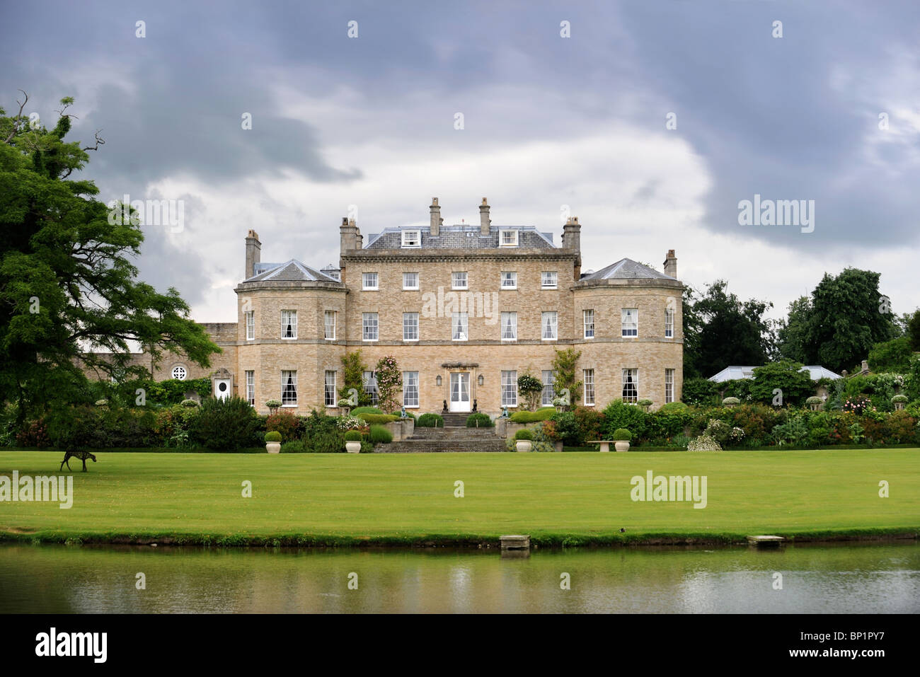 Pusey House and estate, Oxfordshire UK Stock Photo - Alamy