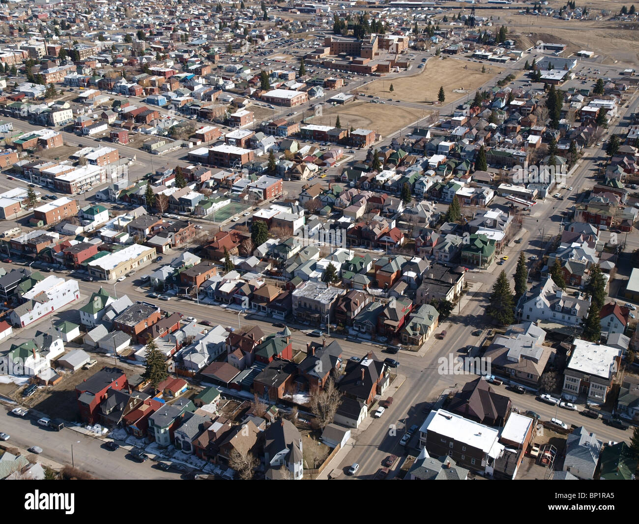 Small village aerial hi-res stock photography and images - Alamy