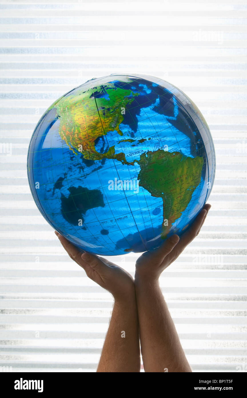 Hands Holding Globe Stock Photos & Hands Holding Globe Stock Images - Alamy