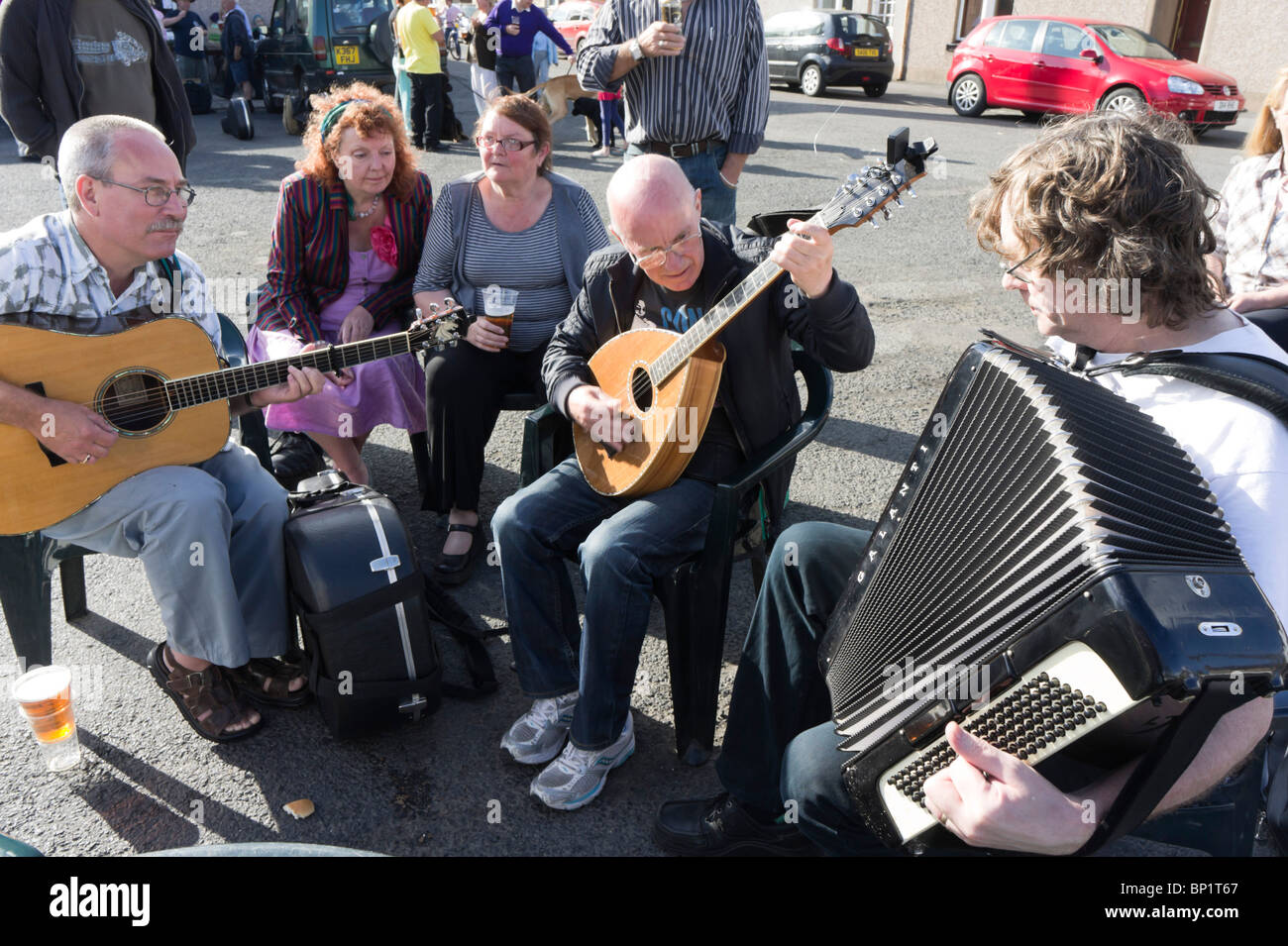 At Newcastleton Folk Festival 2010, otherwise known as Copshaw Festival ...