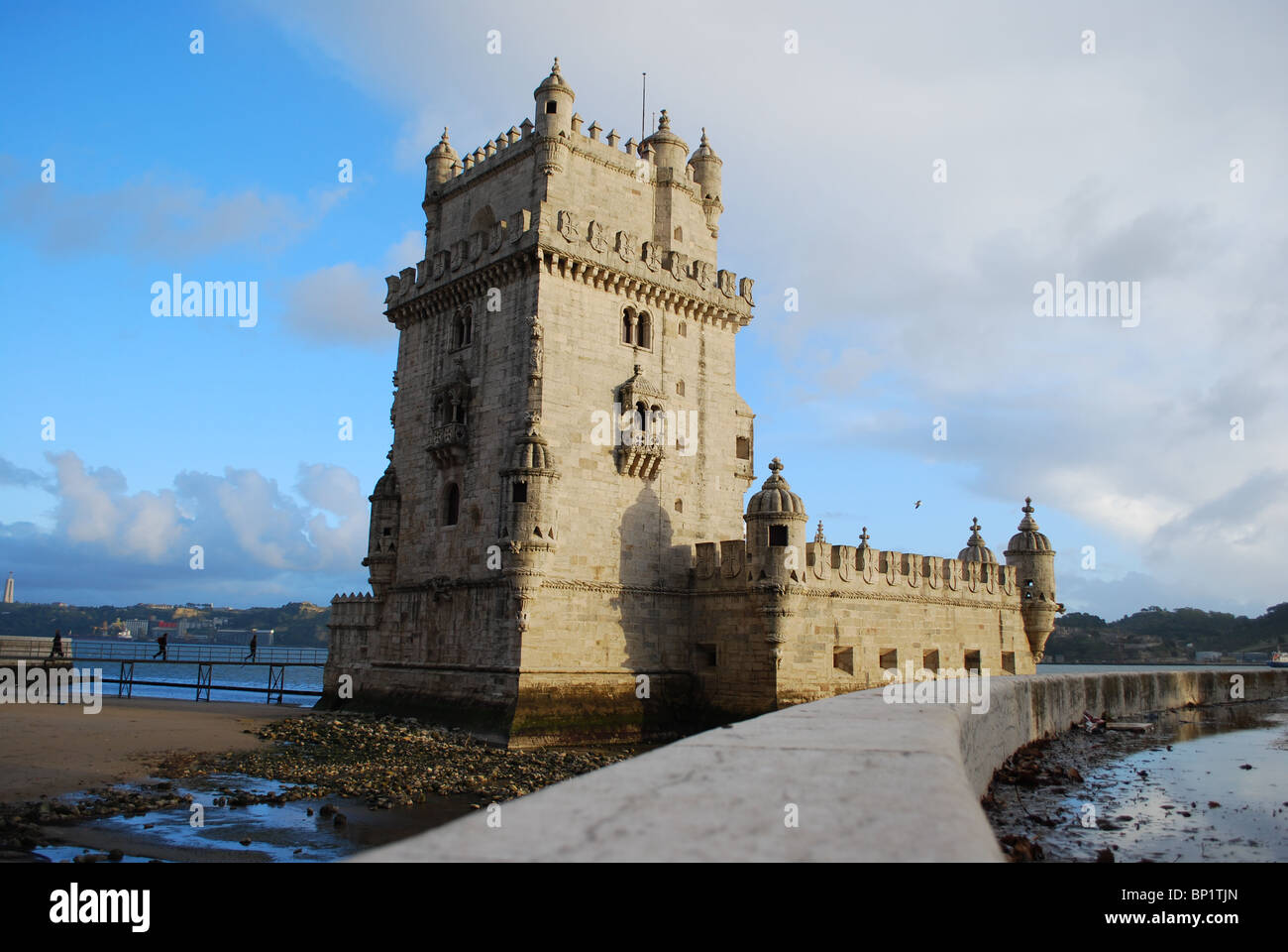 Belem Tower, famous monument about the portuguese discoveries Stock ...