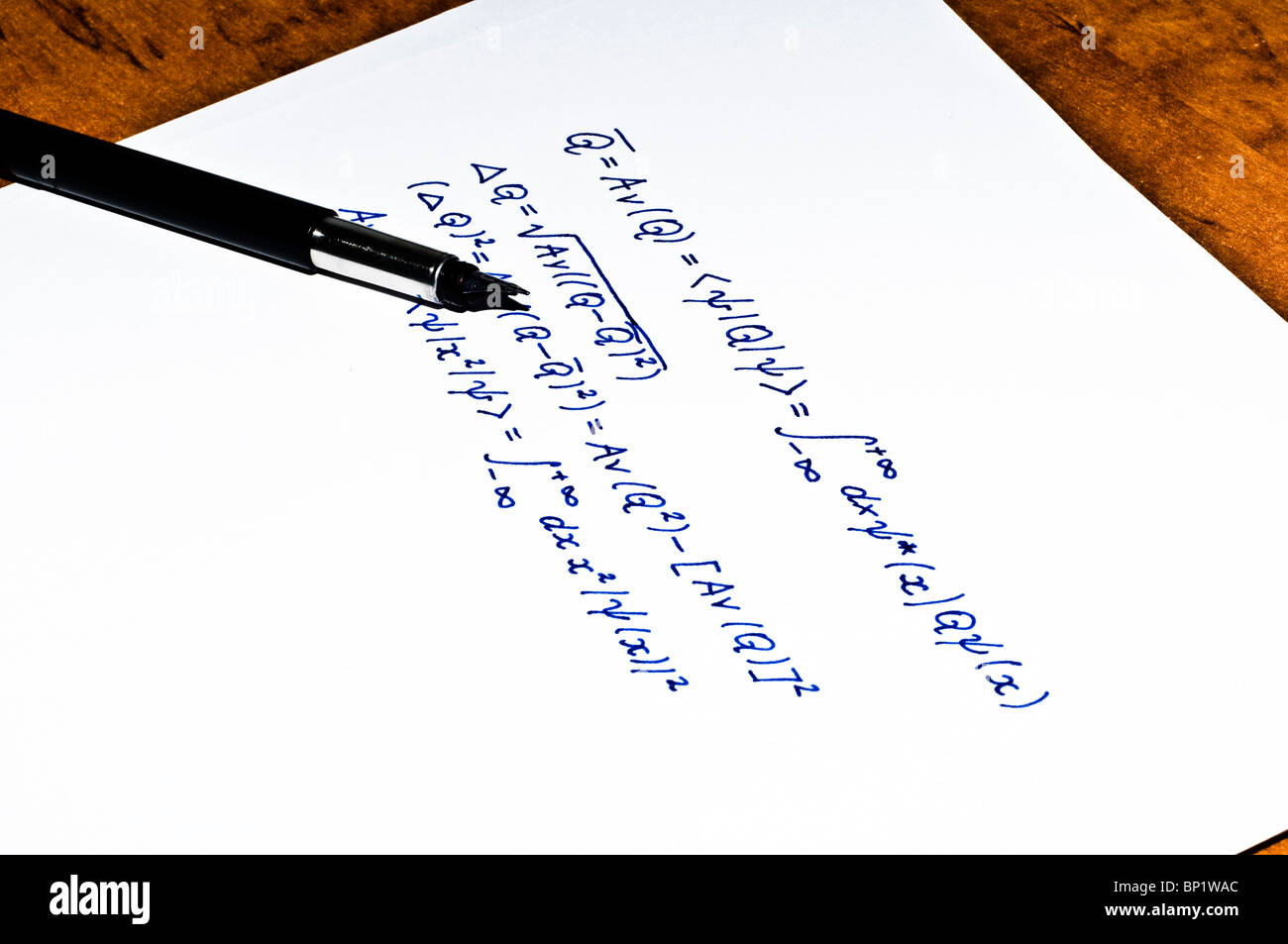 Maths formula hi-res stock photography and images - Alamy