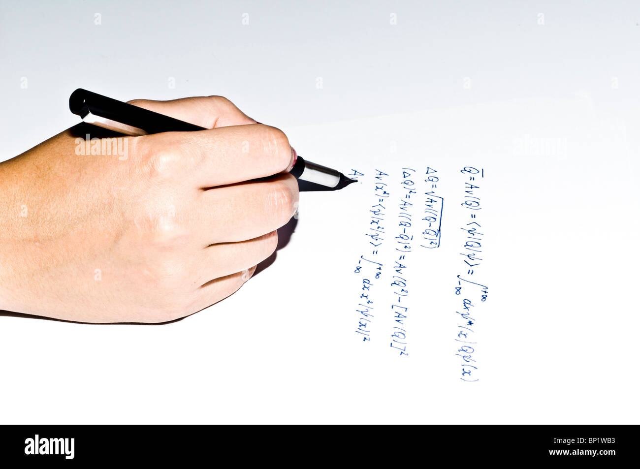 Maths background paper hi-res stock photography and images - Alamy