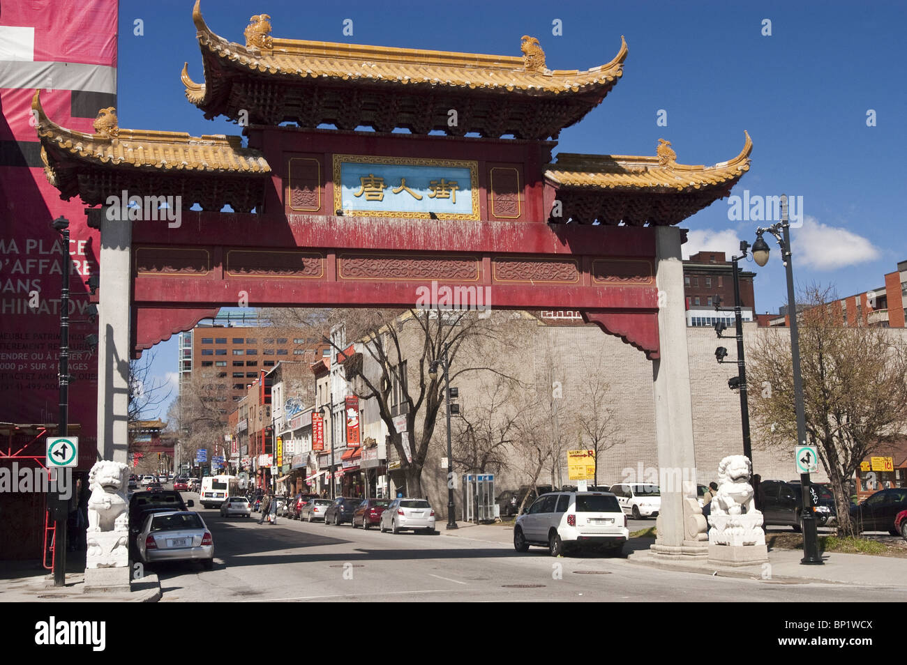 Chinatown montreal quebec canada hi-res stock photography and images ...