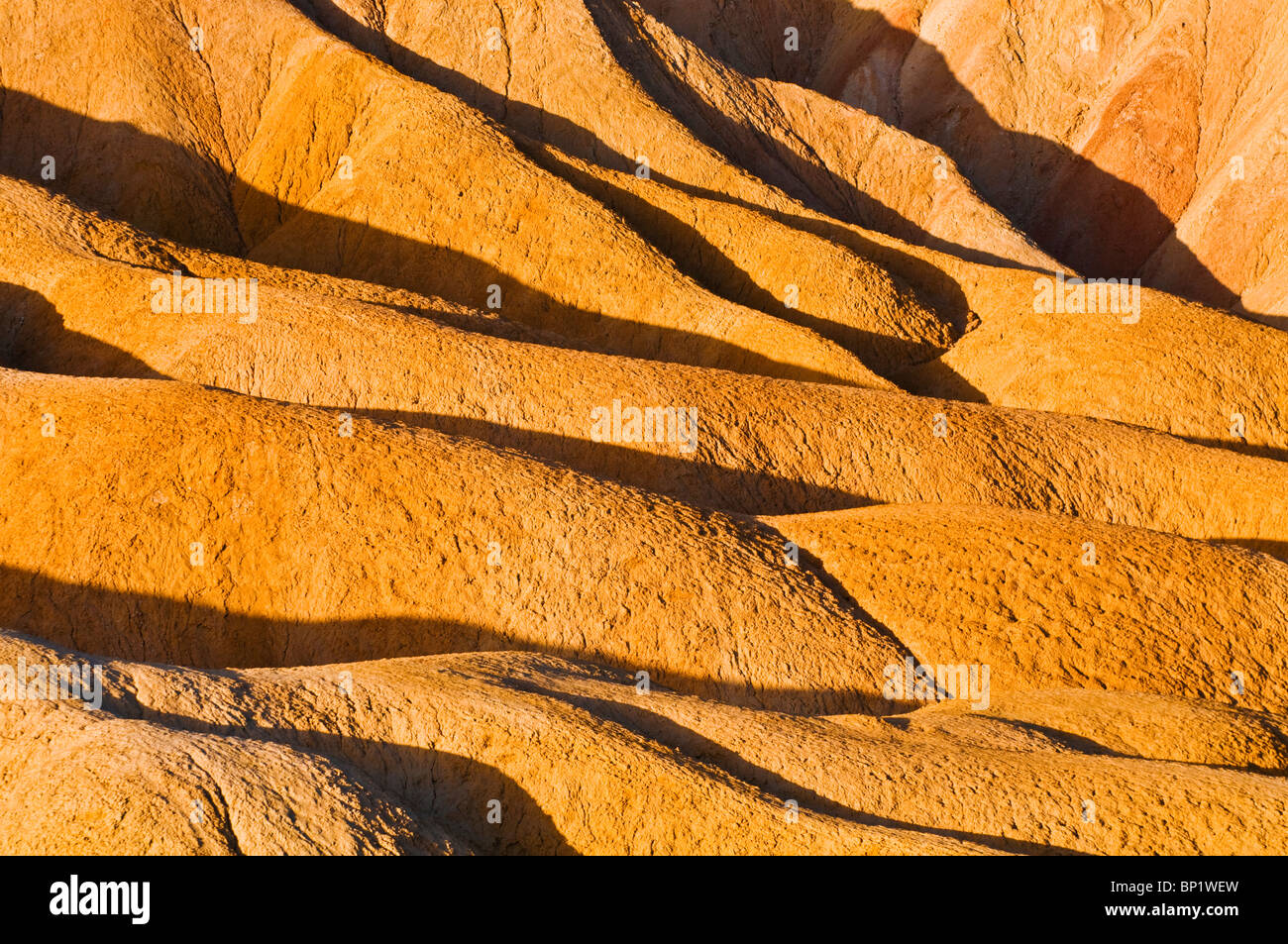 Eroded hills below Zabriskie Point, Death Valley National Park ...
