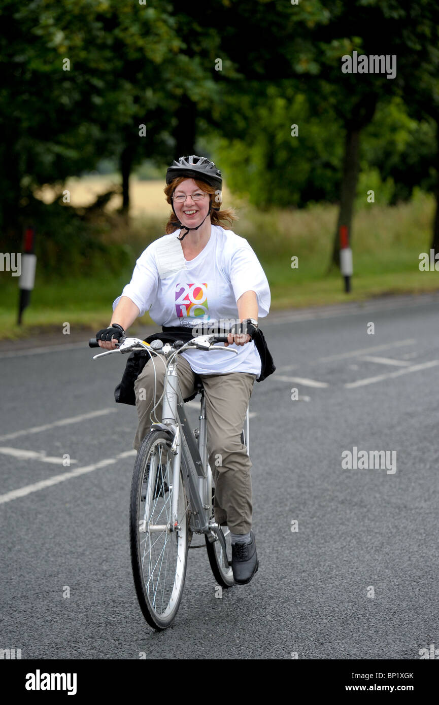 Cyclists enjoying a Sunday Ride Stock Photo - Alamy