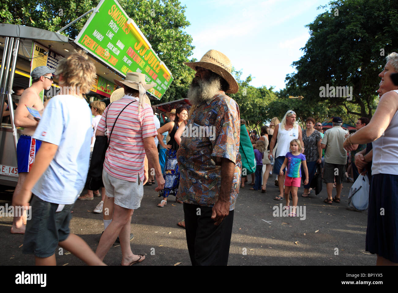 Mindil Beach Markets, Darwin, Northern Territory, Australia Stock Photo ...