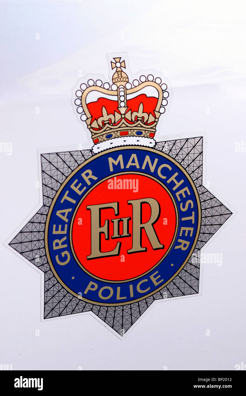 Greater manchester police logo hi-res stock photography and images - Alamy