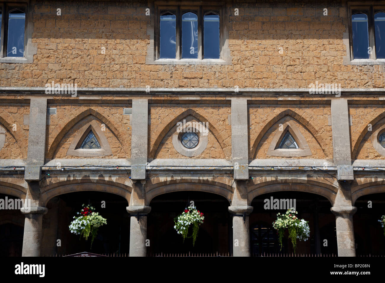 The Facade of the Town Hall at Castle Cary in Somerset Stock Photo - Alamy