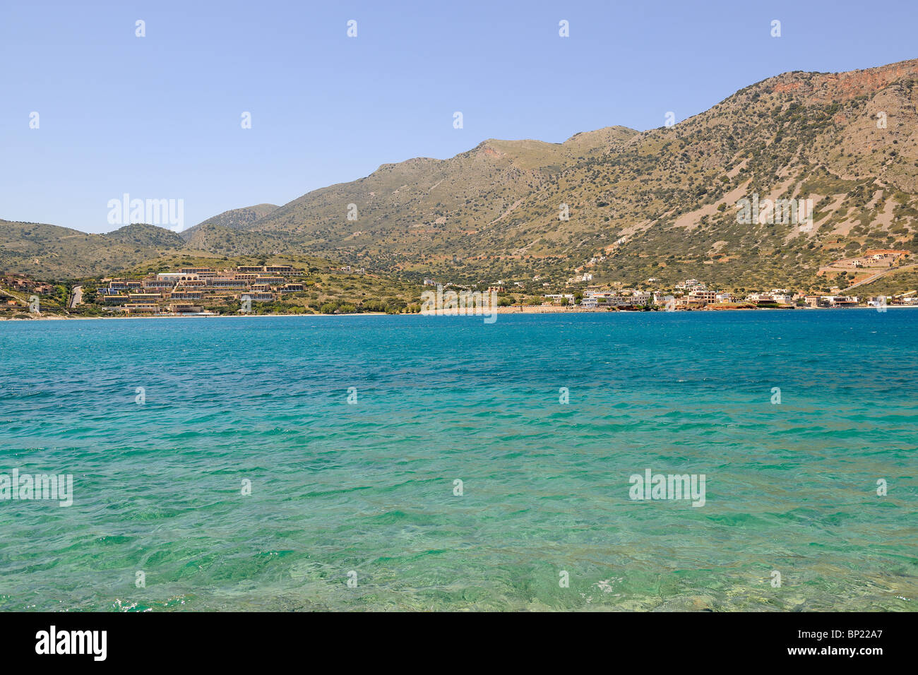 Panoramic View at Crete (Greece Stock Photo - Alamy