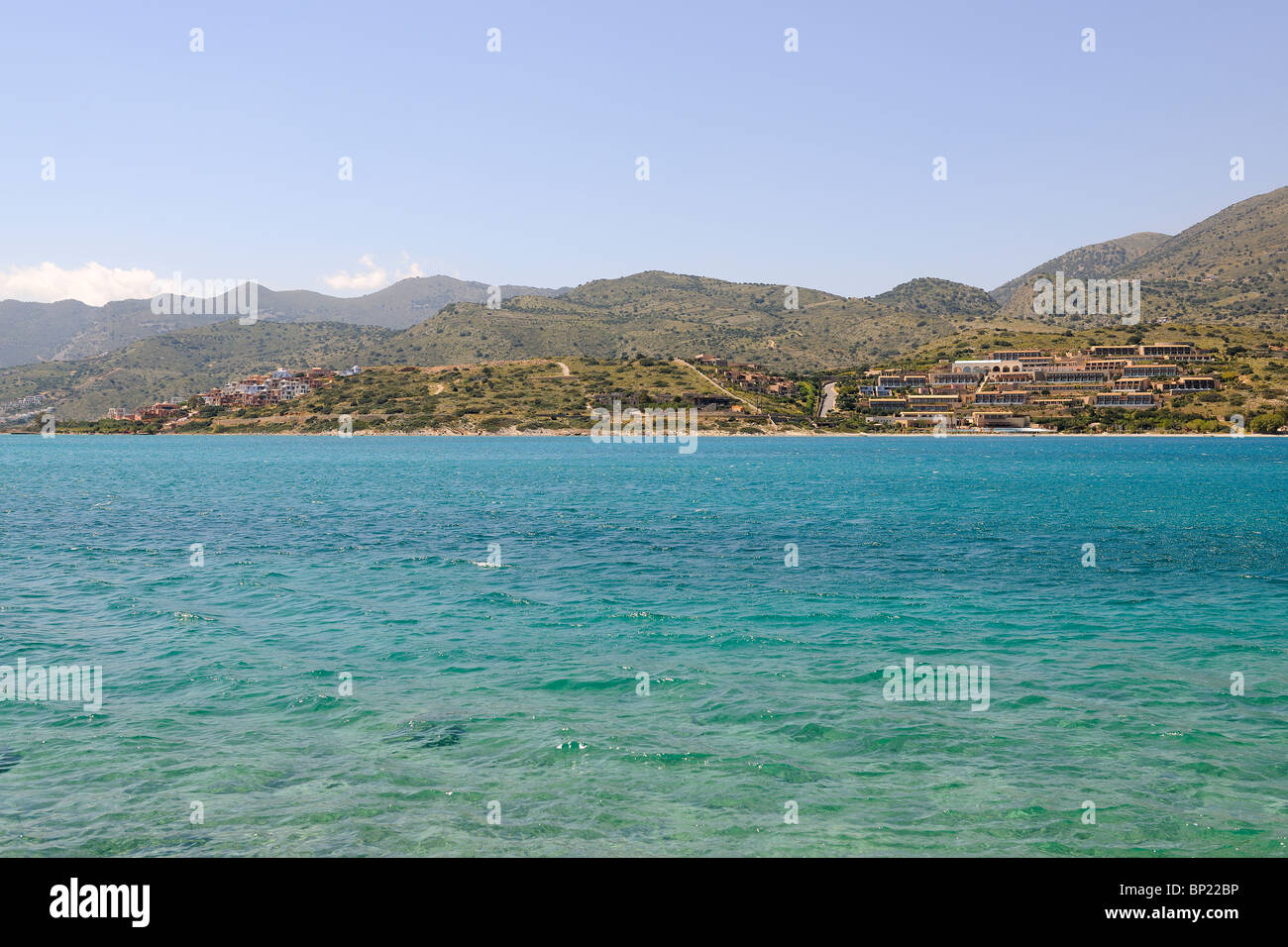 Panoramic View at Crete (Greece Stock Photo - Alamy