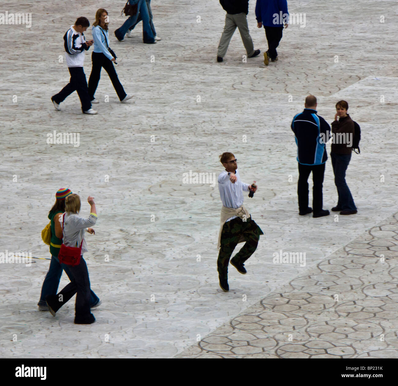 At the Live8 concert in Murrayfield, Edinburgh, timed to lobby the G8 ...