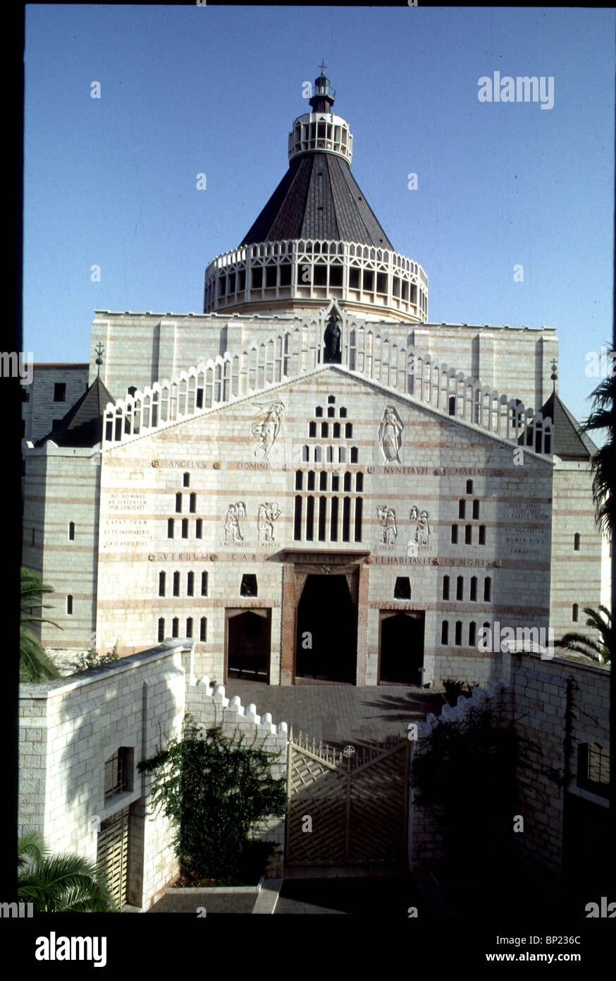 130. THE MODERN CHURCH OF ANNOUNCIATION IN NAZARETH Stock Photo - Alamy