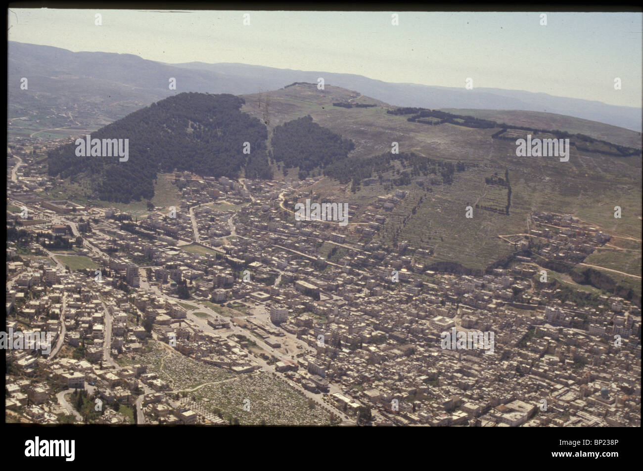 149. MT. GERIZIM, GENERAL VIEW OF THE MOUNTAIN NEAR SCHEM (NABLUS), A ...