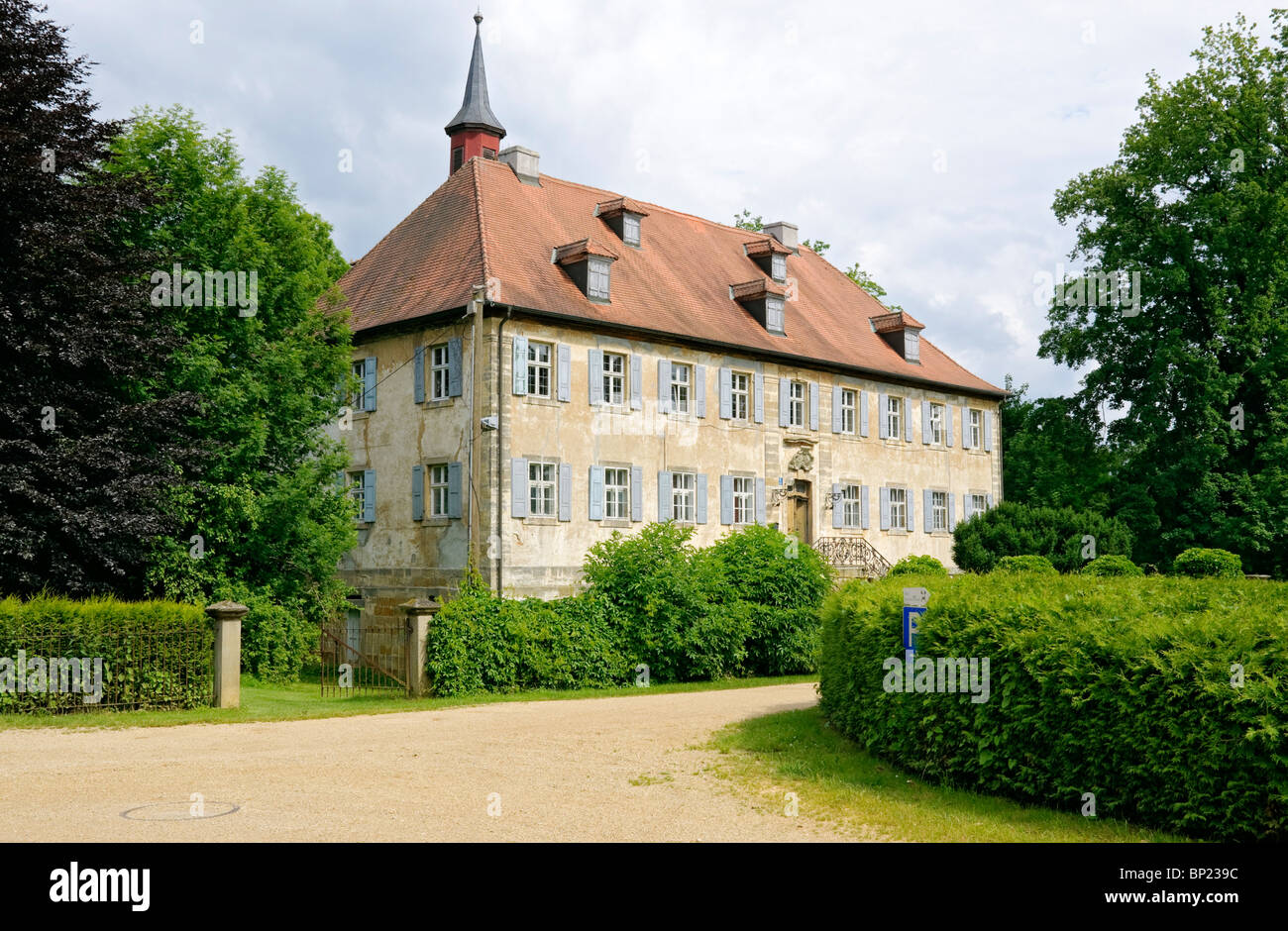 Buttenheim Schloss (castle), Franconia, Bavaria, Germany Stock Photo ...