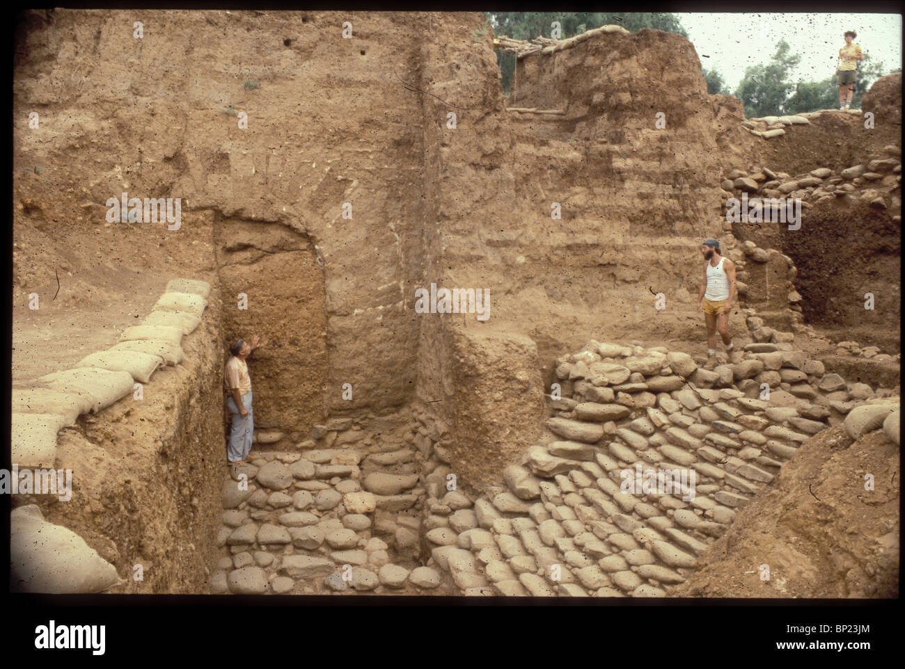 DAN MUD-BRICK FORTIFICATION & ARCHED CITY GATE FROM 18TH. C. BC. BEFORE ...