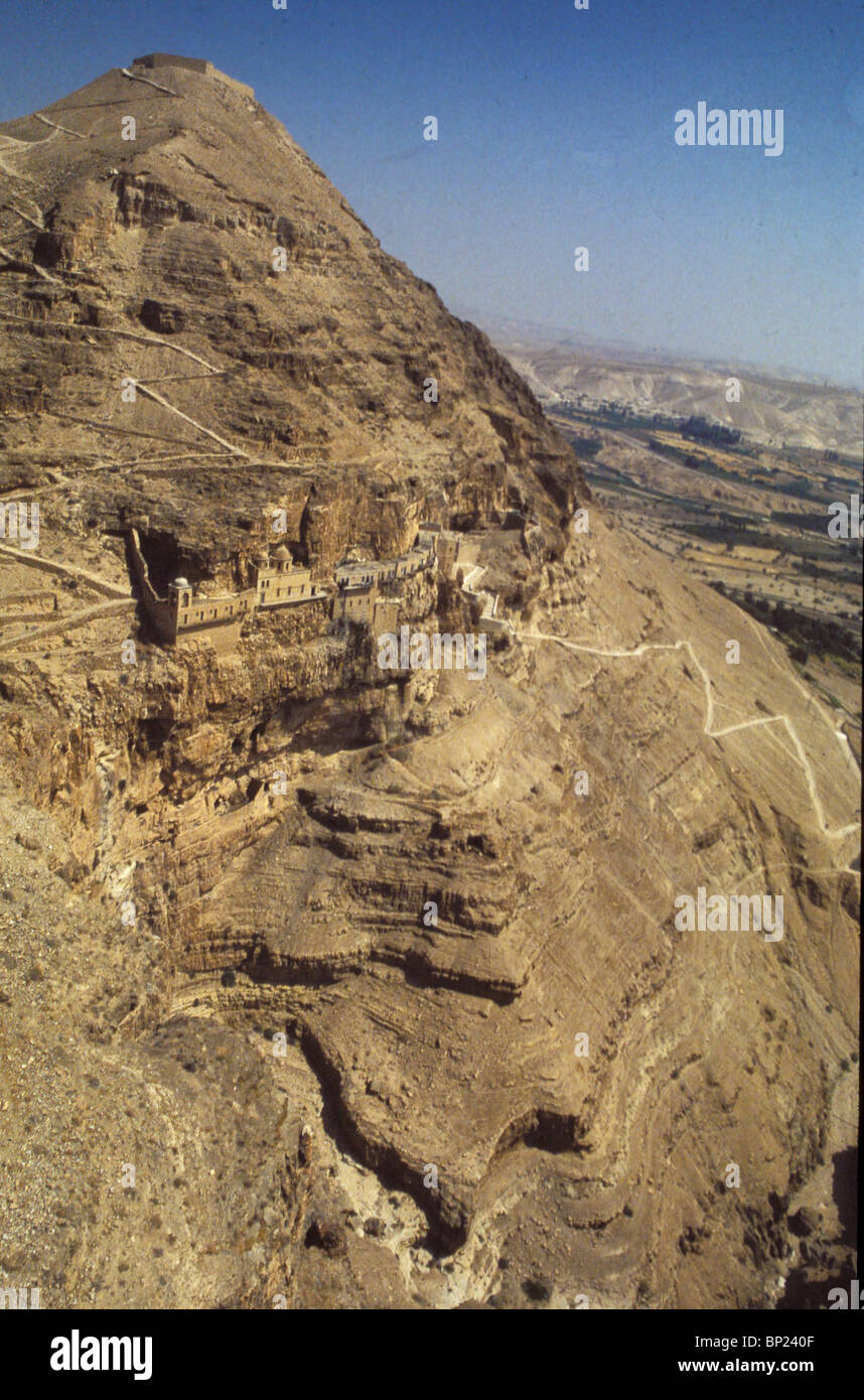 MOUNT OF THE TEMPTATION - IN THE WILDERNESS OF JUDEA NEAR JERICHO ...