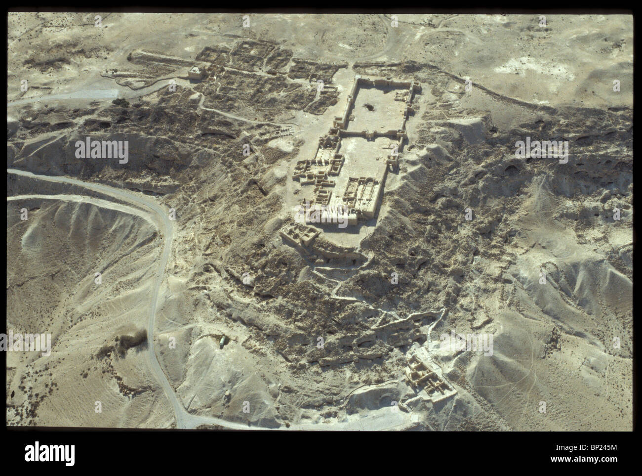 406. AVDAT (OBODA), AERIAL VIEW OF THE NABATEAN CITY DATING FROM THE 5 ...