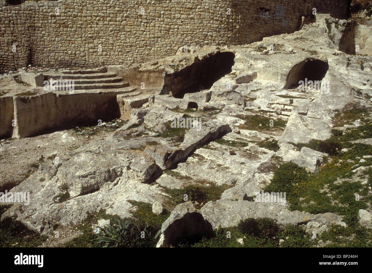 ROCK HEWN STRUCTURES LOCATED IN THE SOUTHERN PART OF THE CITY OF DAVID ...