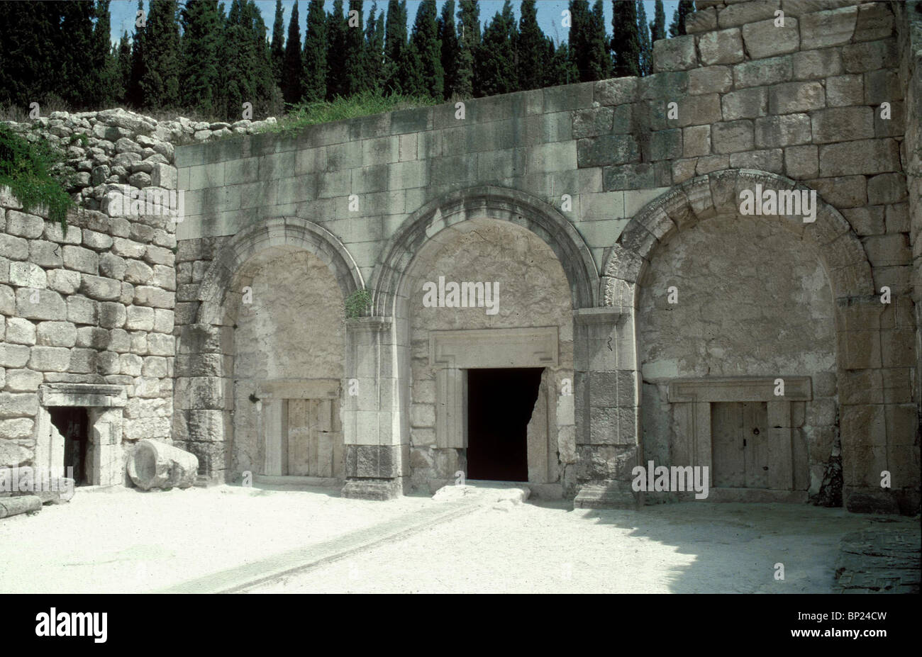 ENTRANCE TO THE TOMB OF RABBI GAMLIEL IN BETH SHEARIM DATING FROM THE ...