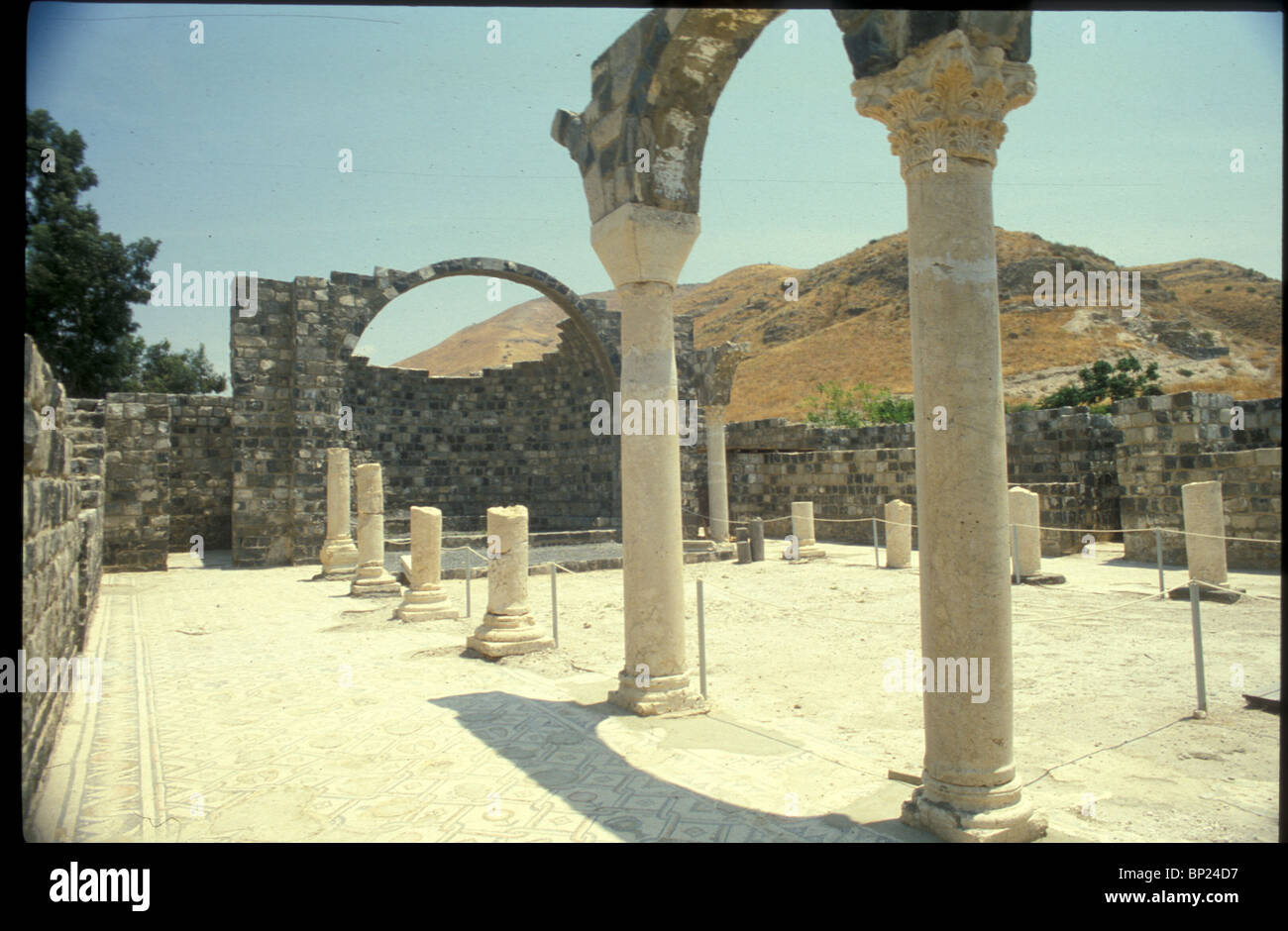 KURSI (GERASA) - CHURCH & MONASTERY BUILT IN THE 5TH. C. ON THE EASTERN ...