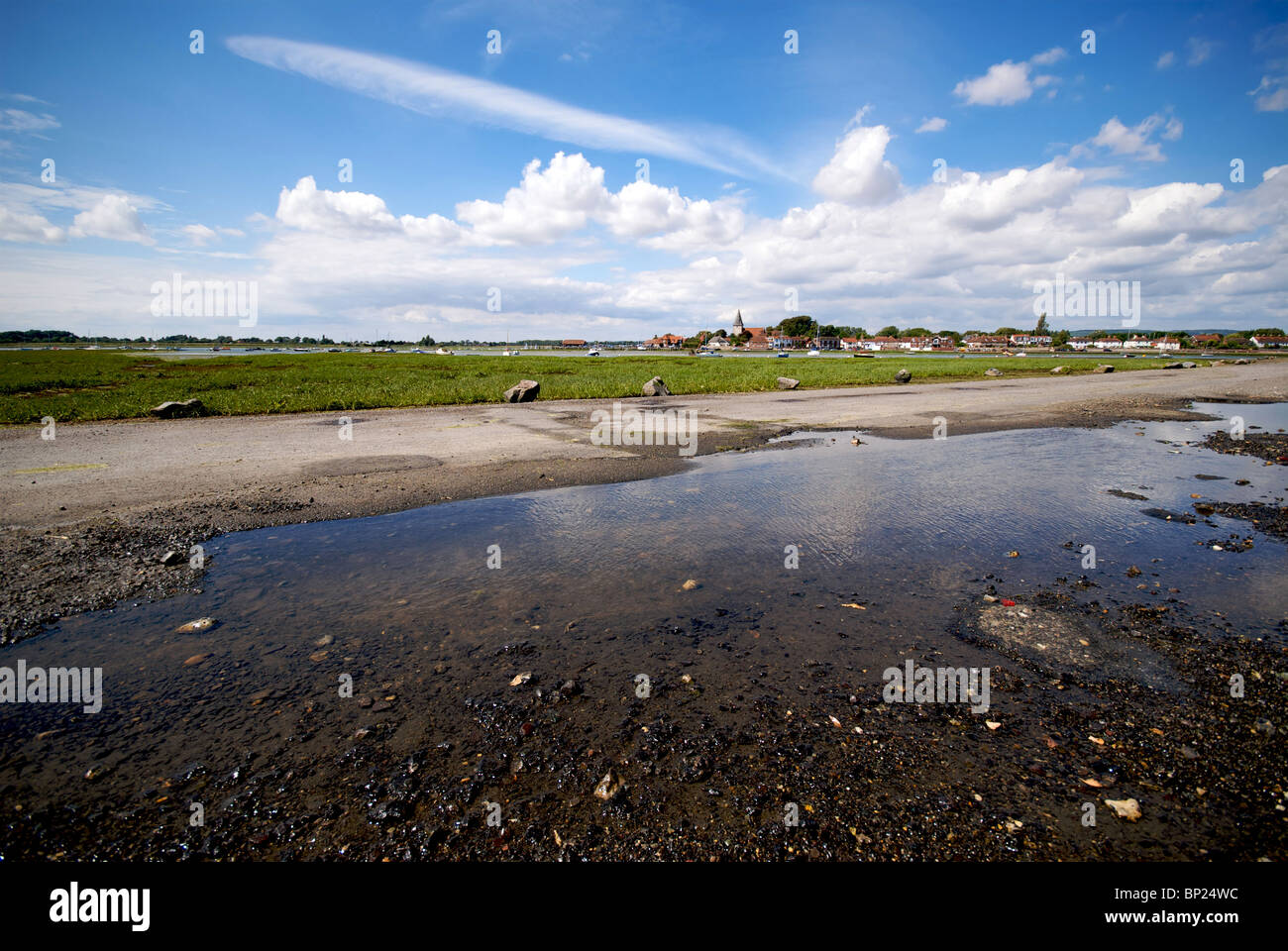 Bosham West Sussex UK Channel Foreshore Stock Photo - Alamy