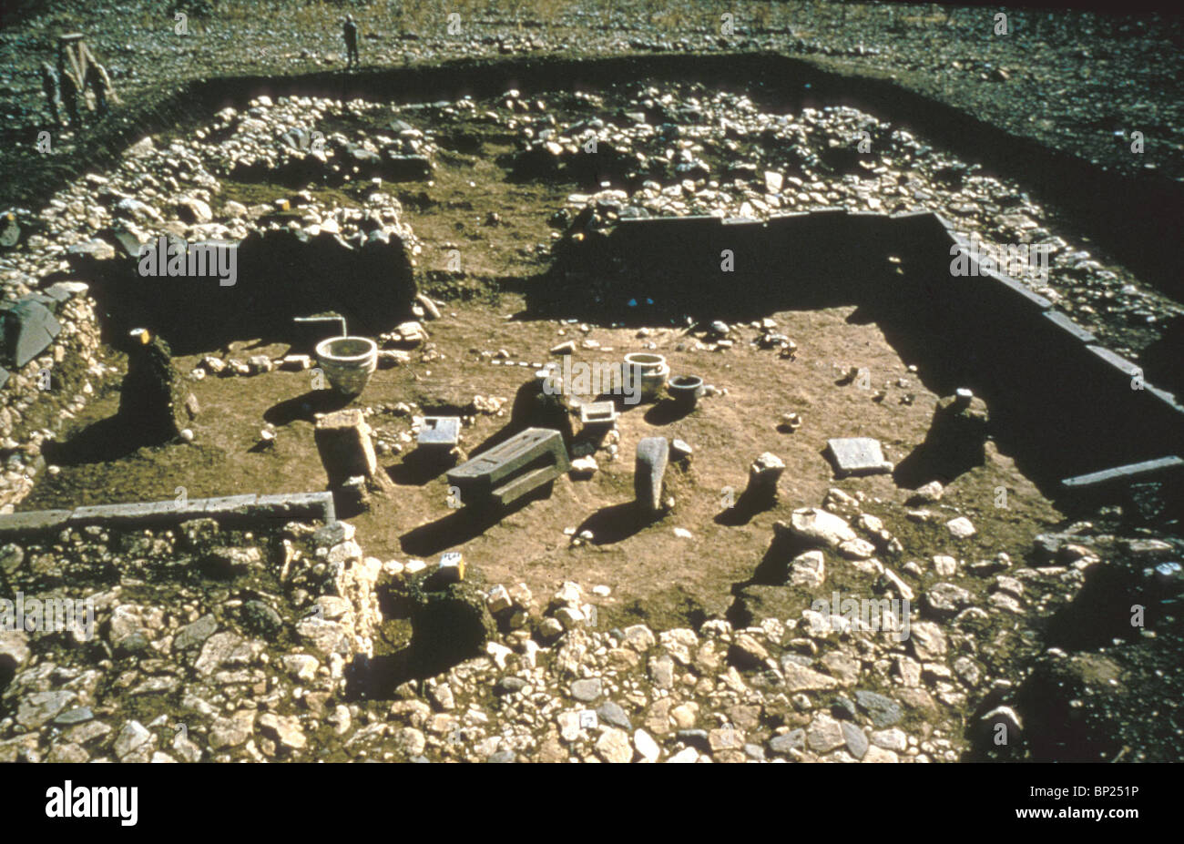 742. HAZOR - "THE HOLY OF THE HOLIEST", THE CNAANITE TEMPLE DATING FROM ...