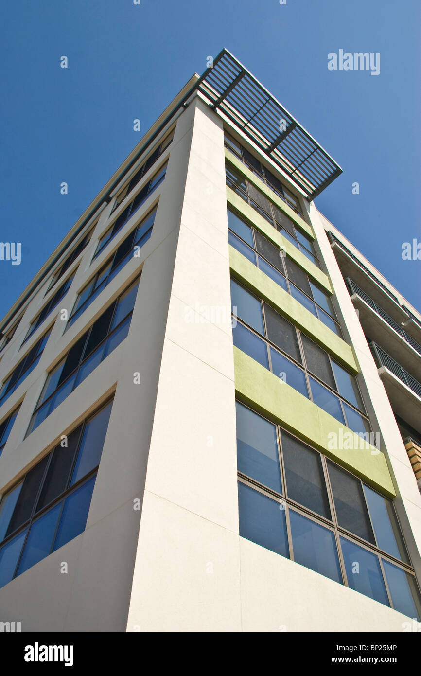 Architectural detail of green LEED building Stock Photo - Alamy