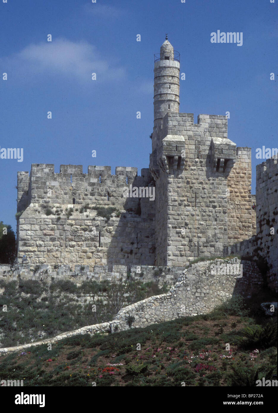 JERUSALEM CITADEL LOCATED NEAR THE 'JAFFO GATE' THE WESTERN ENTRANCE TO ...