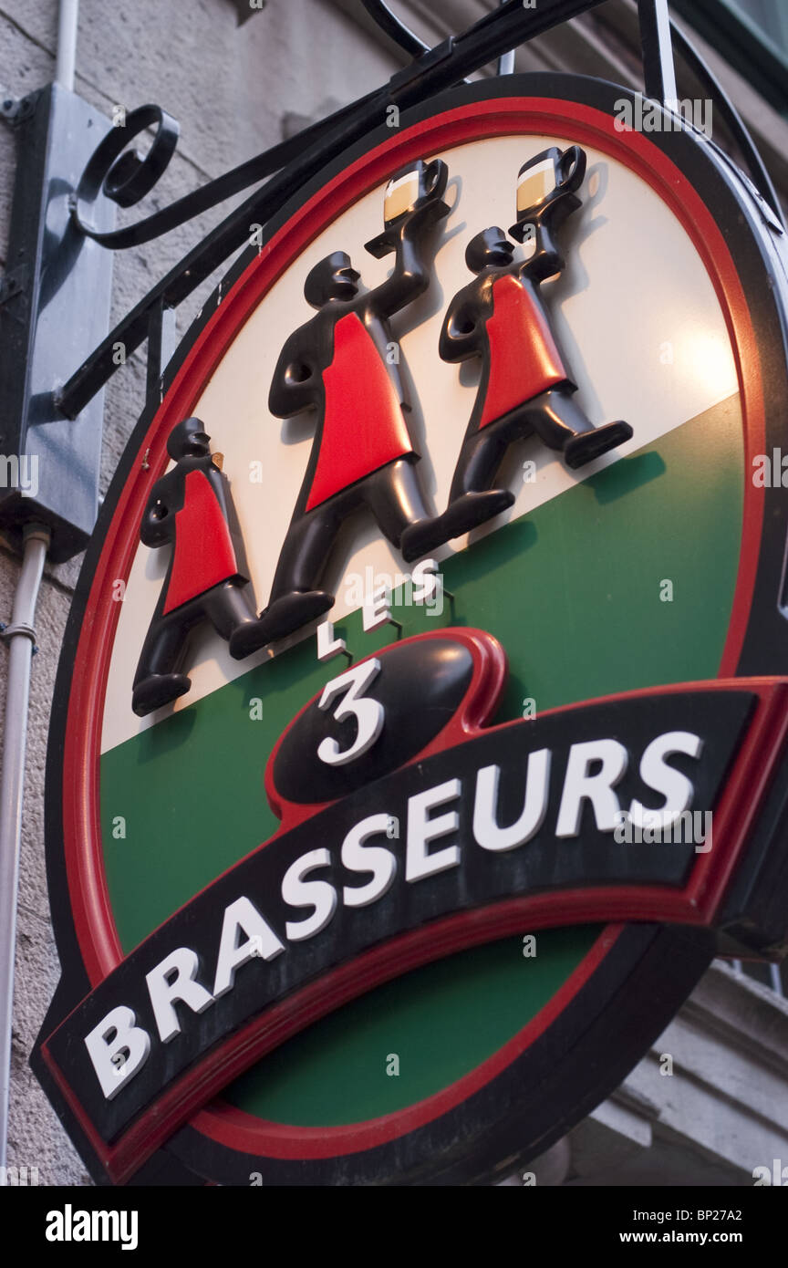 Les 3 brasseurs hi-res stock photography and images - Alamy