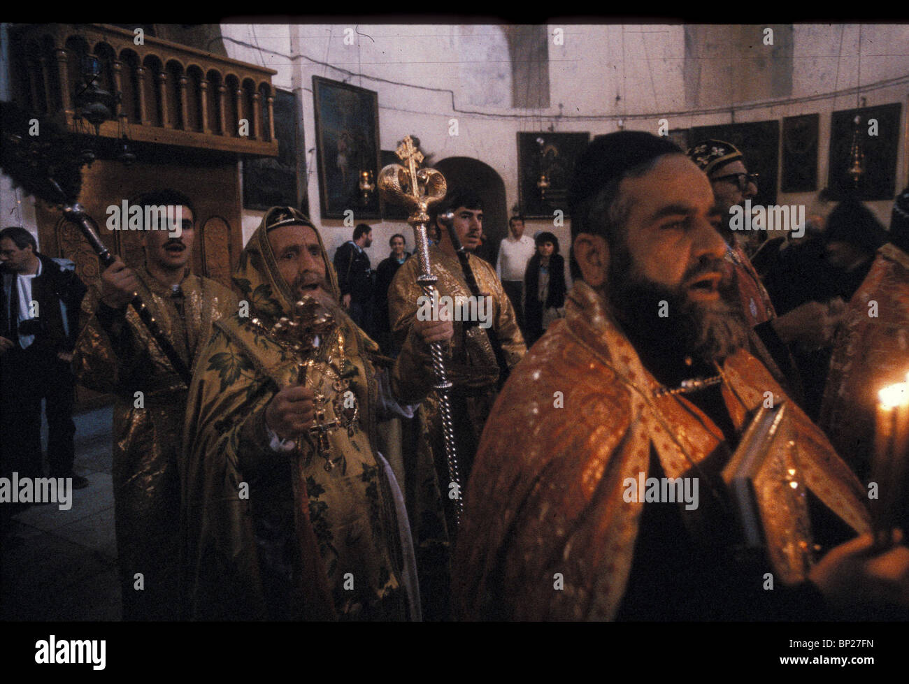 Syrian orthodox christmas mass hi-res stock photography and images - Alamy