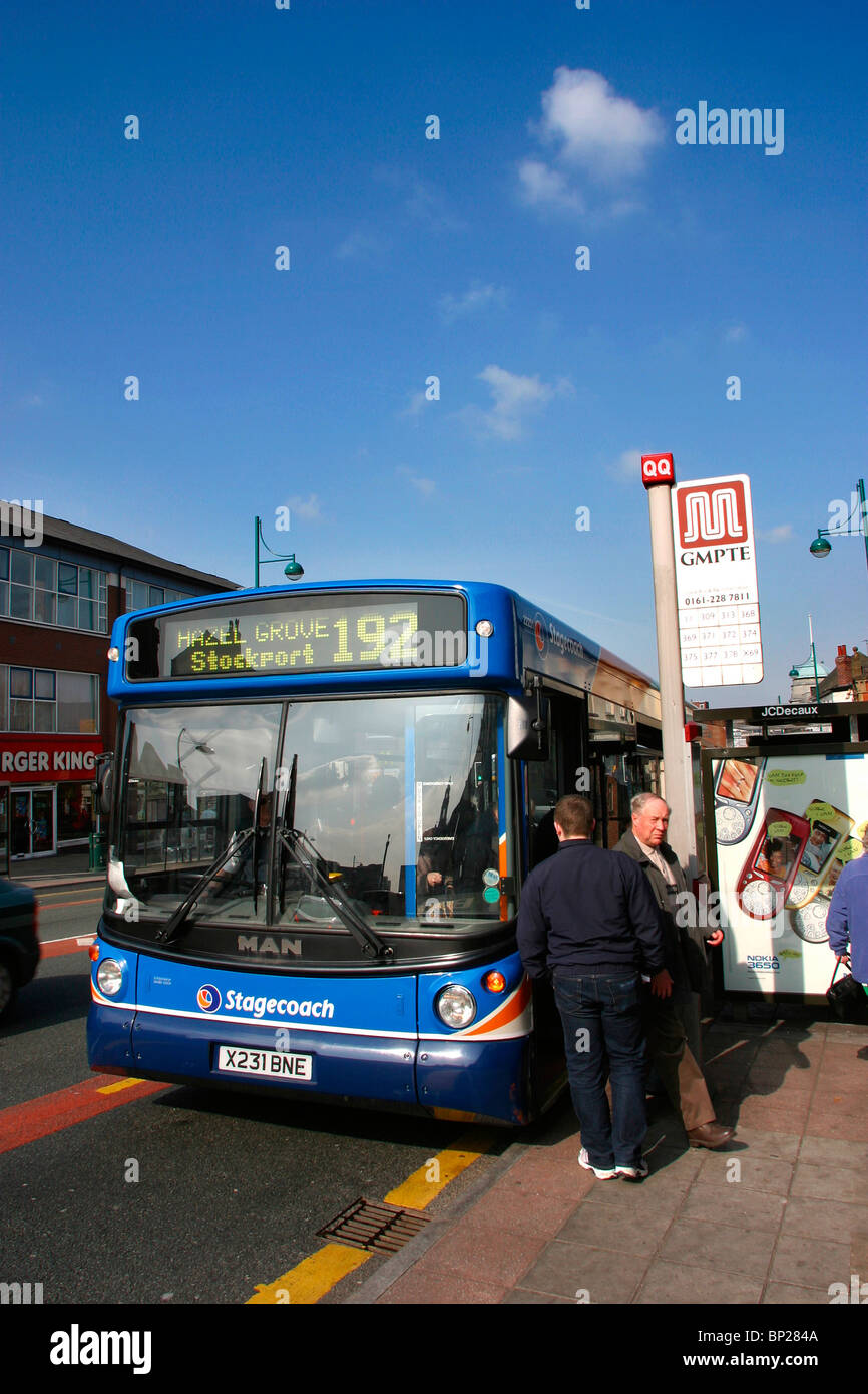 Cheshire, Stockport, Town Centre, Wellington Road South, Grand Central ...