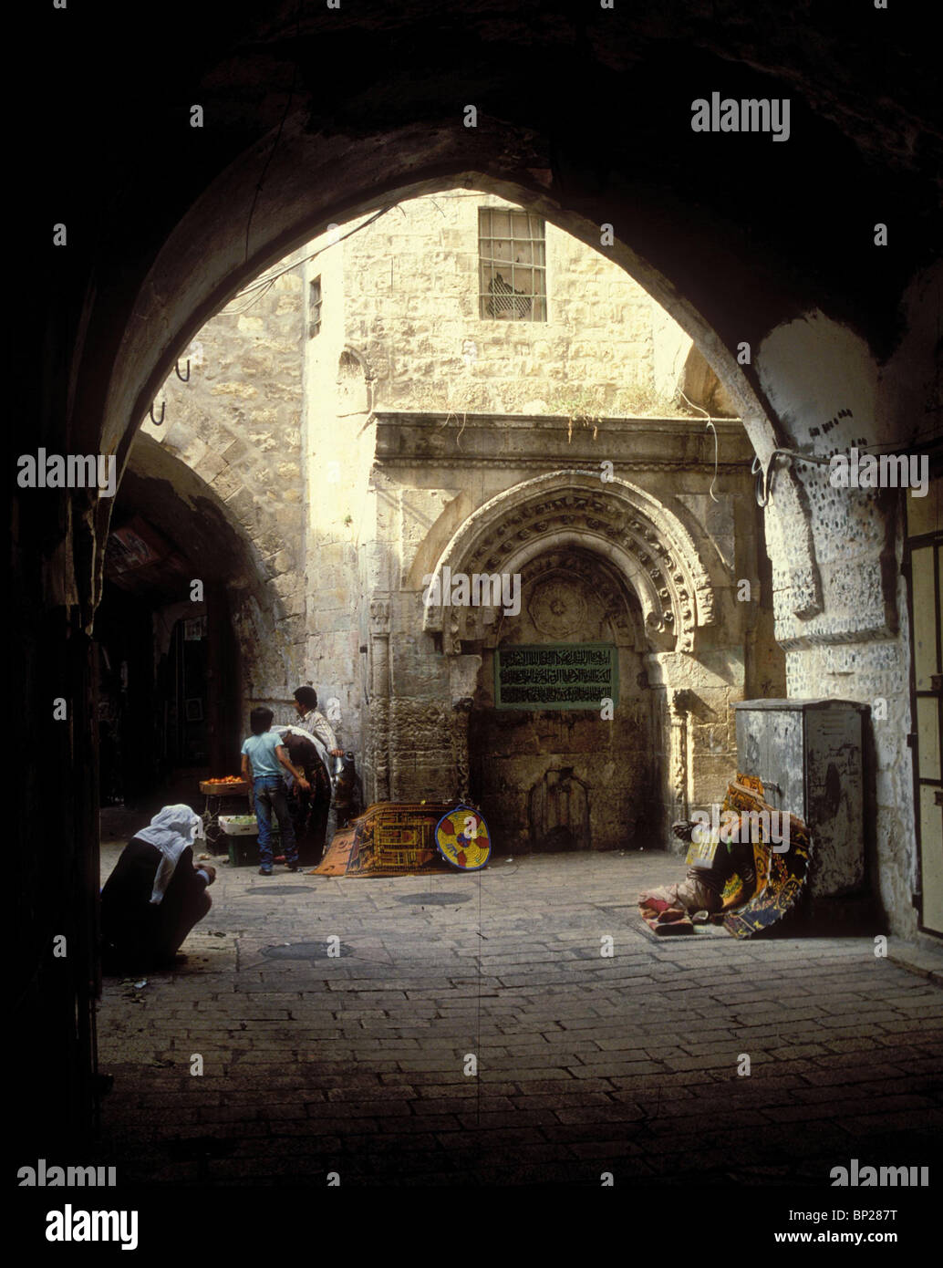 1923. SABIL ELHARAM, ONE OF THE FOUR WATERING PLACES (SABIL) BUILT BY ...