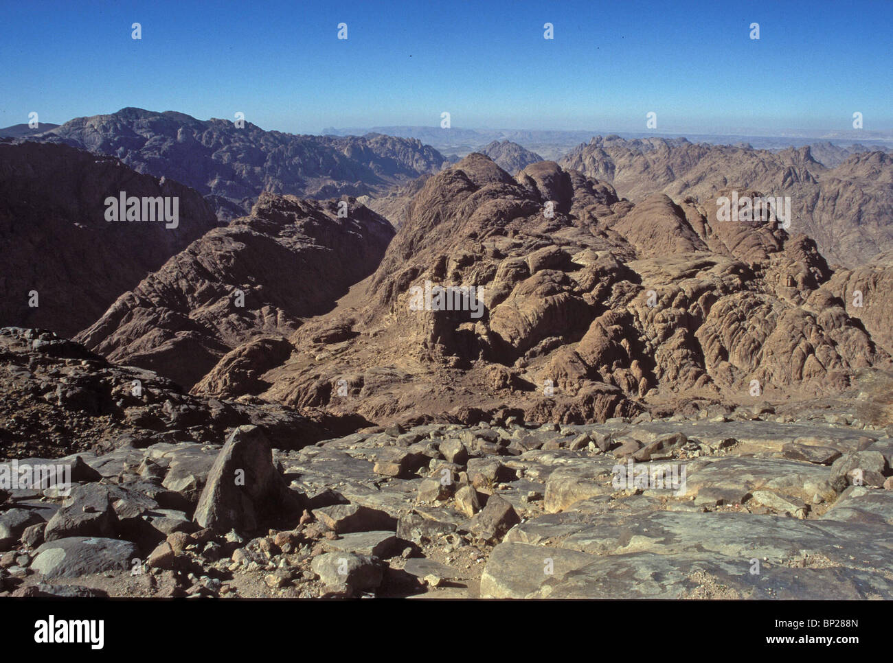 1946. SINAI - THE HIGH MOUNTAINS REGION IN CENTRAL SINAI NEAR MT. SINAI ...