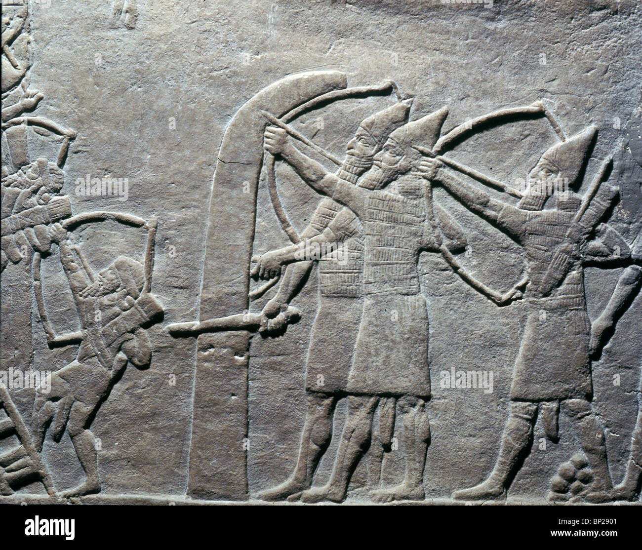 Assyrian Soldiers Fighting