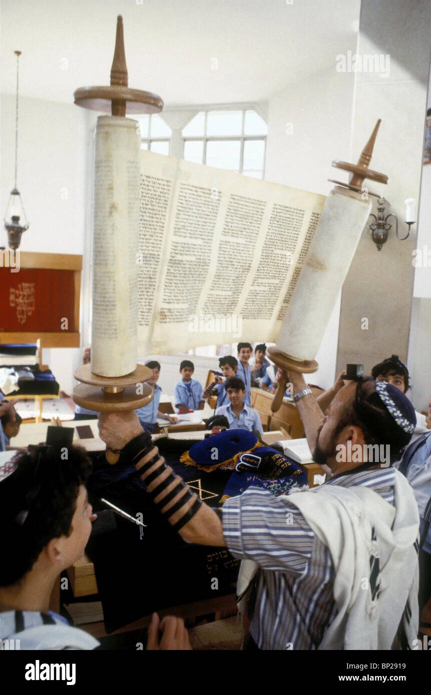 Torah scroll moses hi-res stock photography and images - Alamy