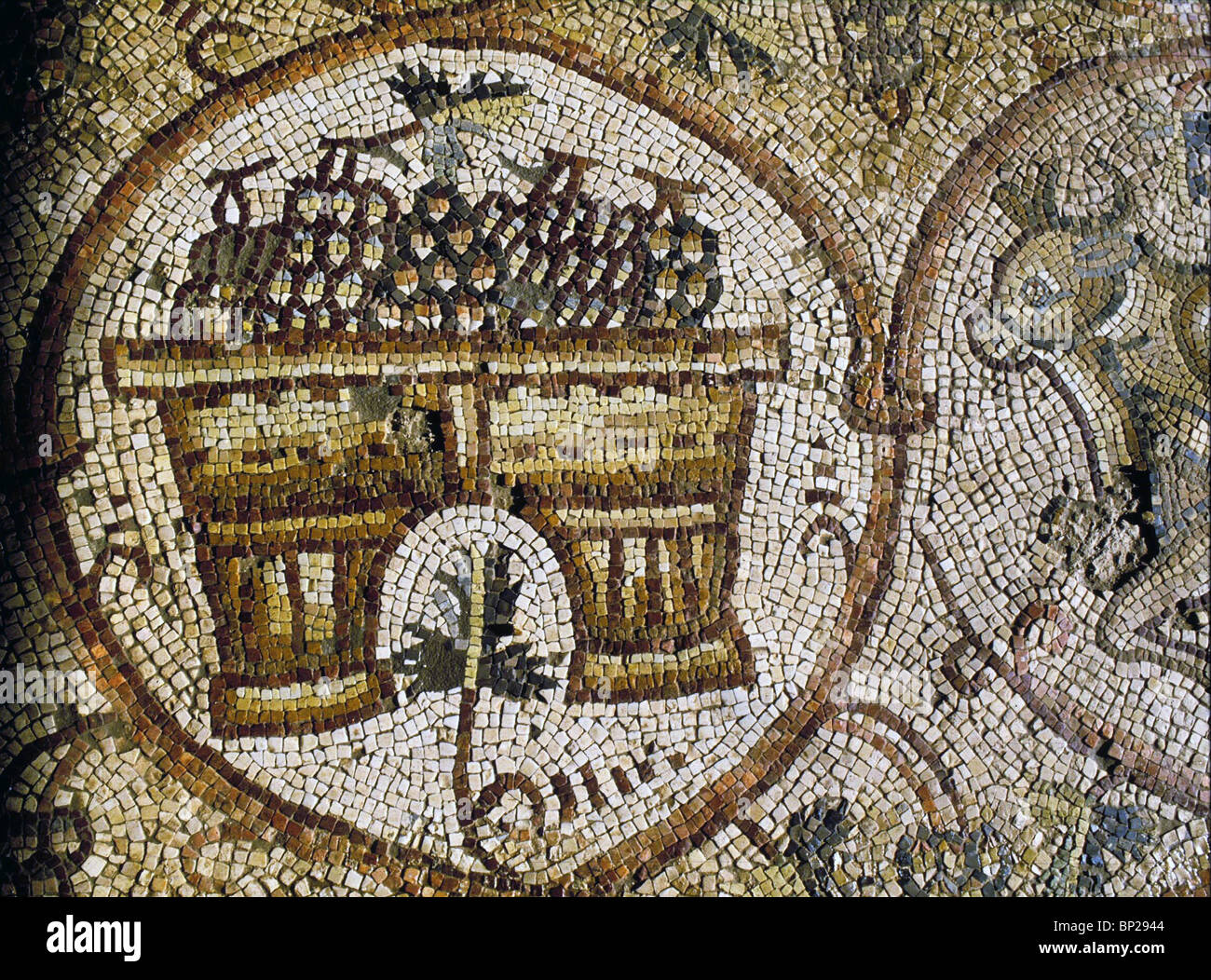 2560 mosaic floor of a 5th c synagogue in nirim hi-res stock ...